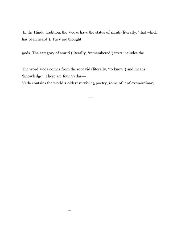 Vedic Texts | PDF | Vedas | Hindu Texts