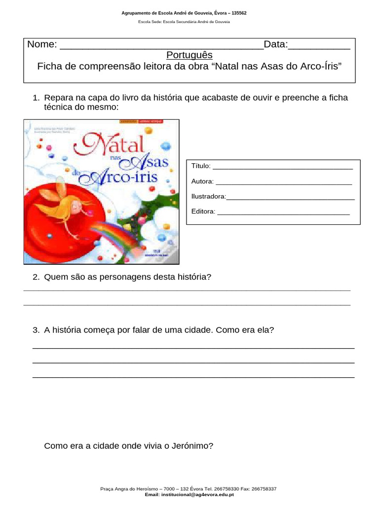 Natal Nas Asas Do Arco Íris | PDF