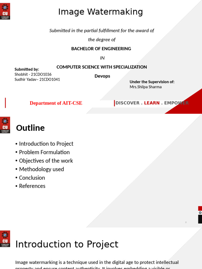 Watermarking | PDF | Computer Science | Computer Engineering