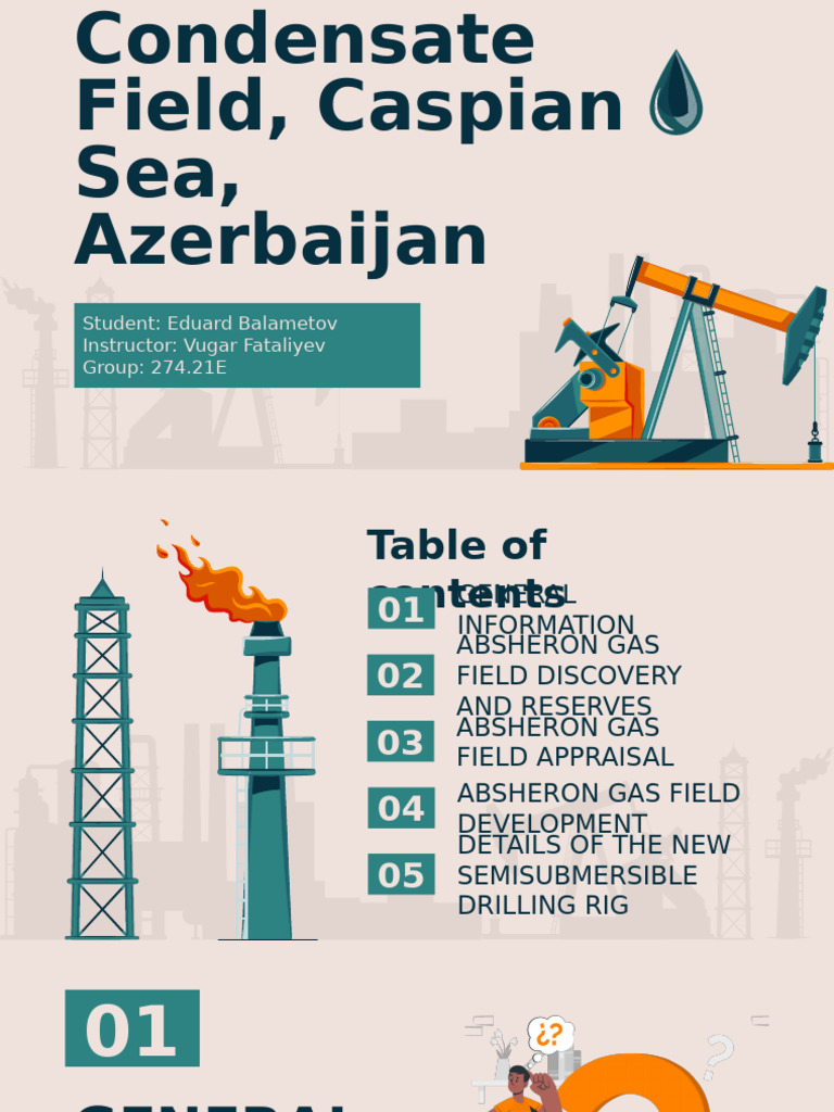 Absheron Gas Condensate Field Overview | PDF | Petroleum Reservoir ...