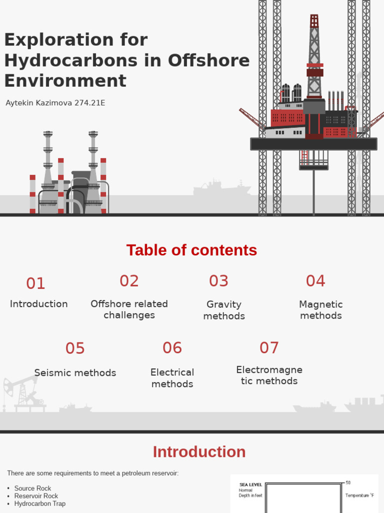 Offshore Hydrocarbon Exploration Methods | PDF | Petroleum Reservoir ...