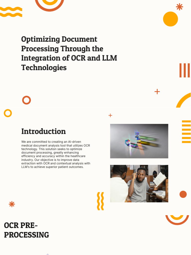 Slidesgo Optimizing Document Processing Through The Integration of Ocr and LLM Technologies ...