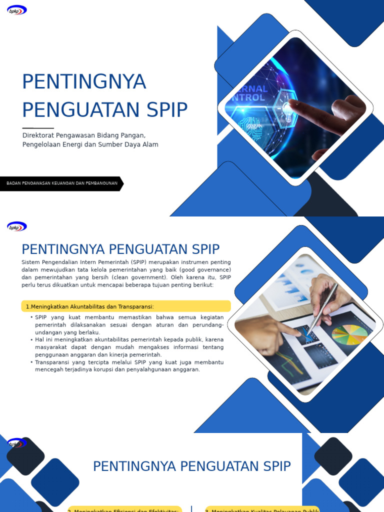 Pentingnya Penguatan SPIP | PDF