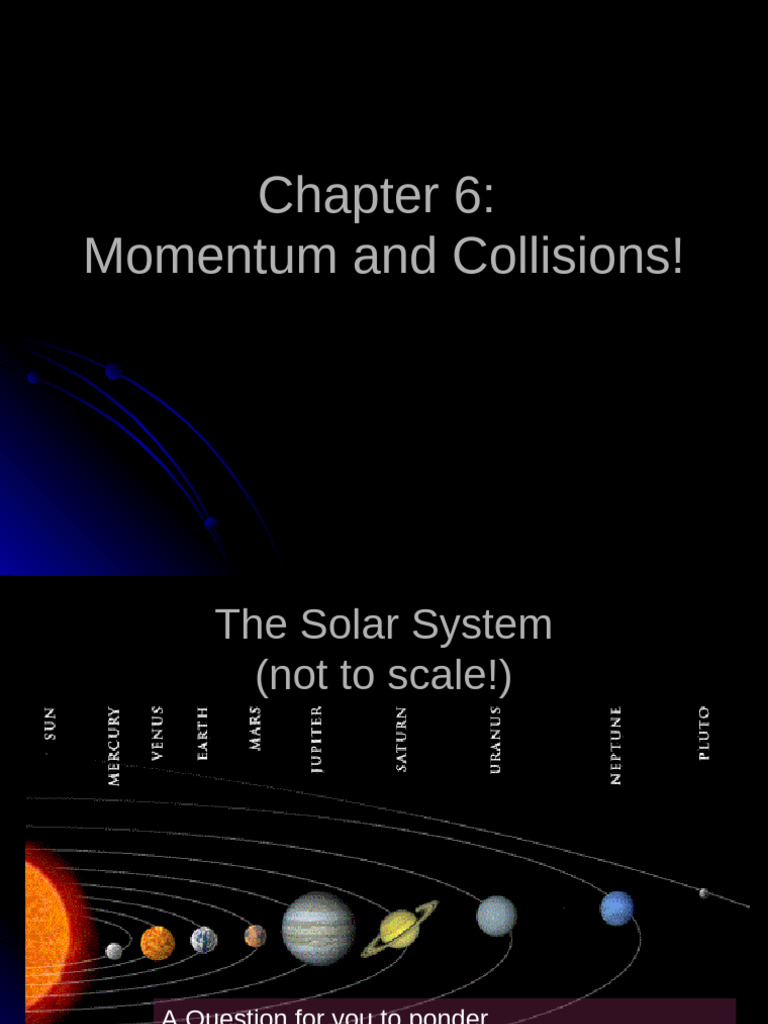 Chapter 6 Momentum and Collisions | PDF | Momentum | Collision