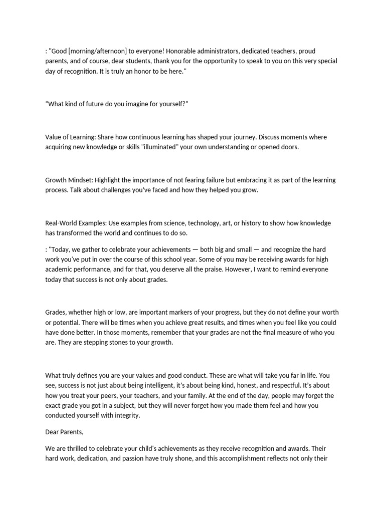 Sample Script For Recognition Pdf Learning Behavior Modification