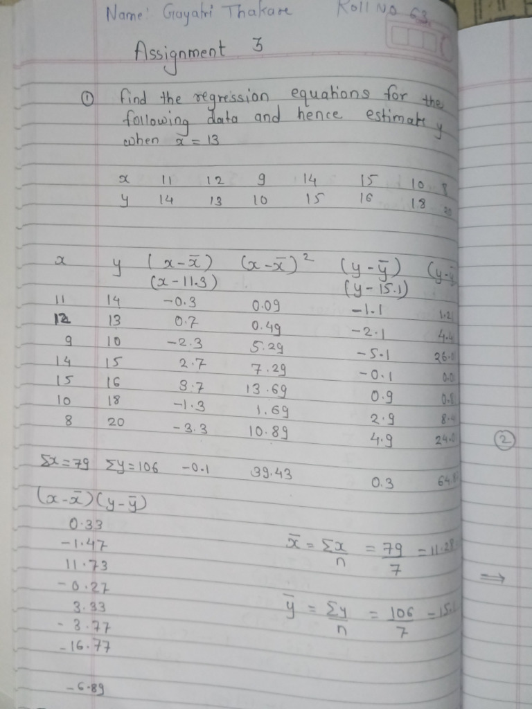 Linear Regression | PDF