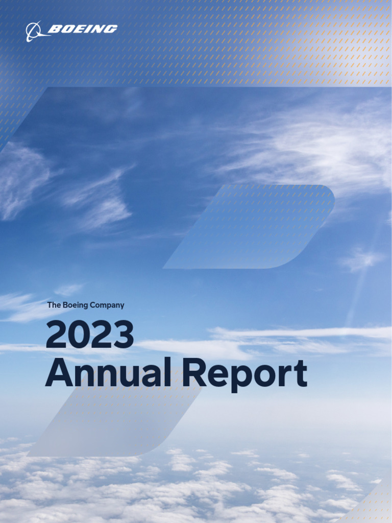 Boeing 2023 Annual Report | PDF | Federal Aviation Administration ...
