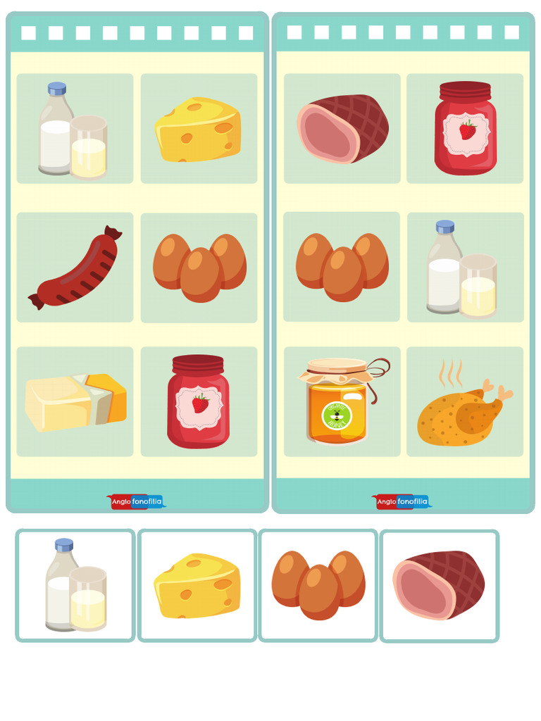 Food Bingo | PDF