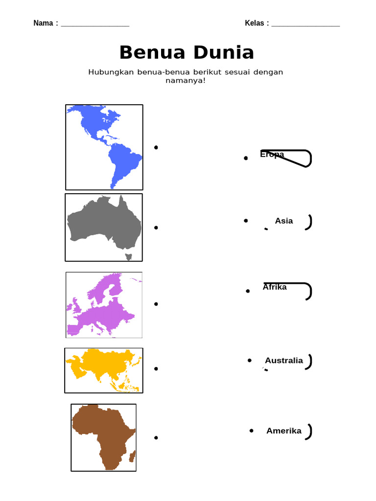 Hubungan Benua Dunia: Eropa, Asia, Afrika | PDF