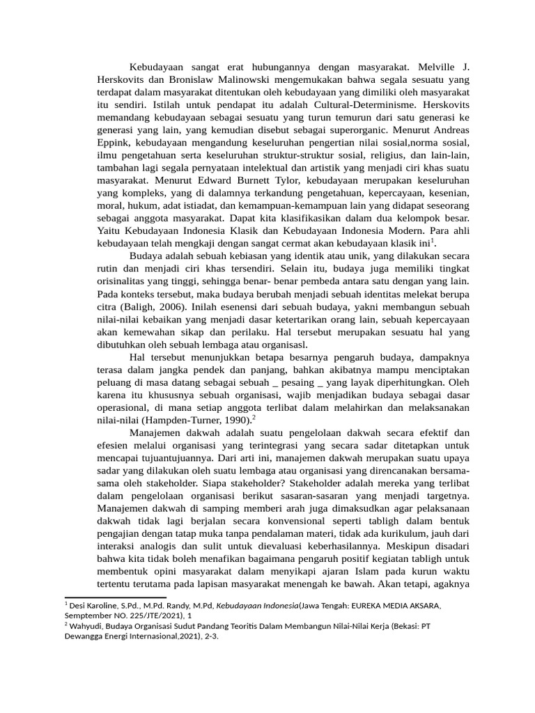 Definisi BUdaya | PDF