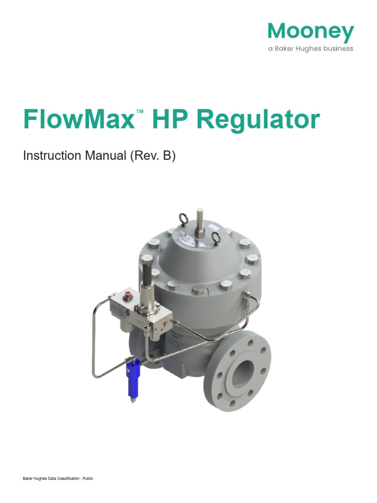 BHMY-FlowMax HP-IOM-34582B-X-0522-English | PDF | Valve | Nut (Hardware)