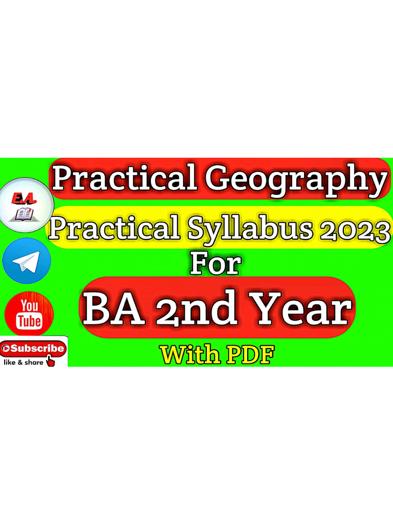 Geography Practical | PDF