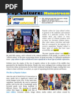 25 Best Pop Culture Examples | PDF | Rock Music | Popular Culture