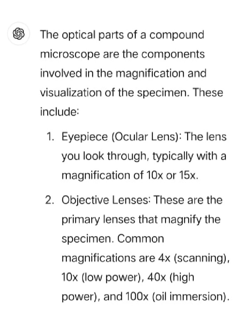 Optical Part | PDF
