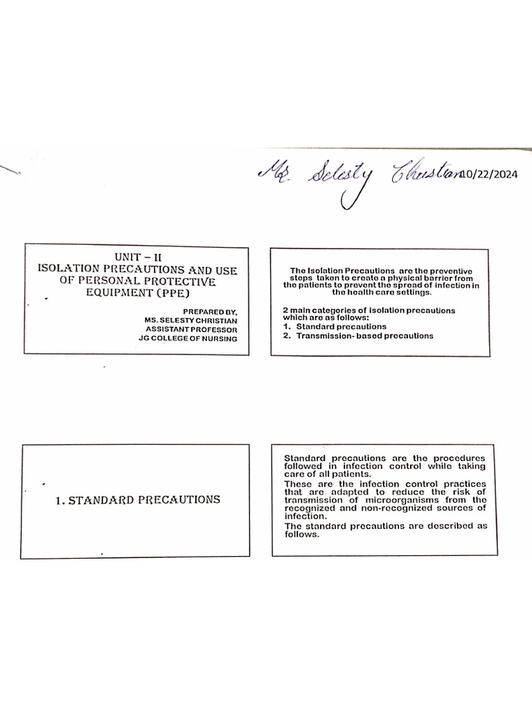 Ms - Selesty Mam (PPE) | PDF