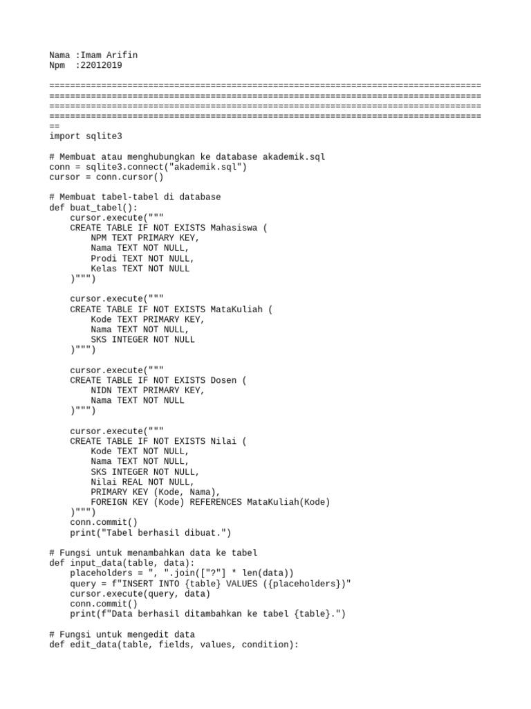 Tugas Imam - TK5D9 | PDF