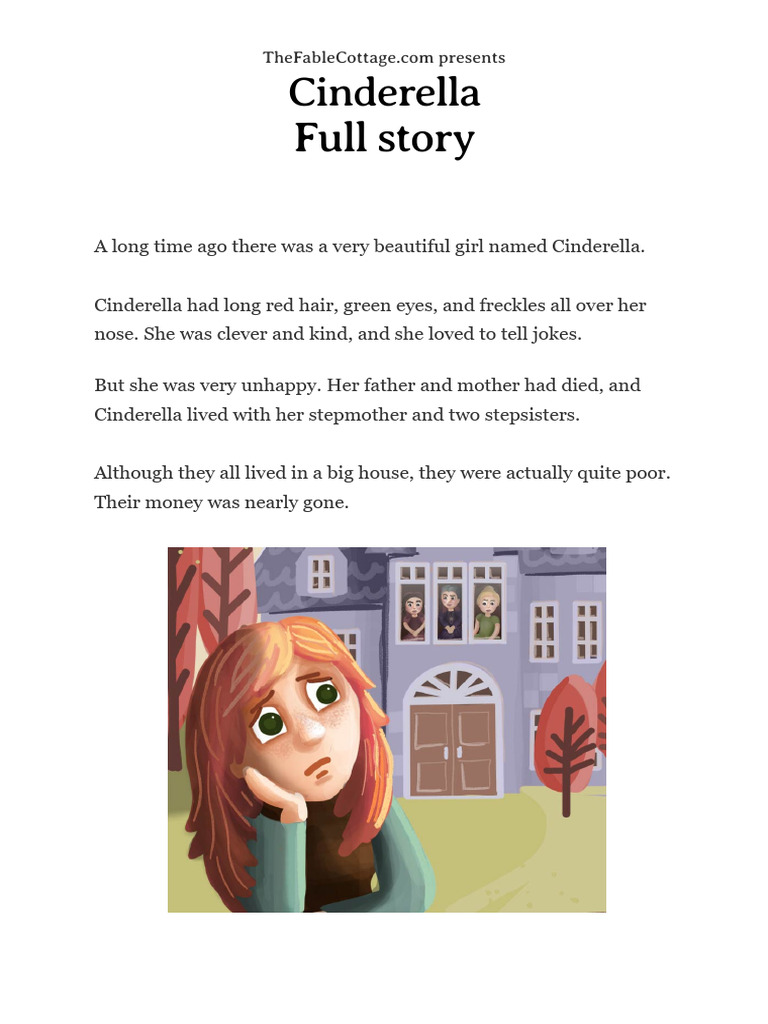 Cinderella (Text, Audio + Video) | PDF | Cinderella