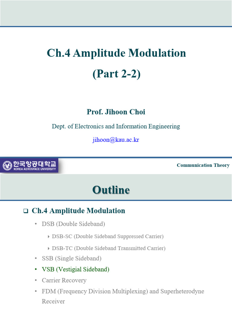 CT W6 Ch4d AM | PDF | Telecommunications | Electronics