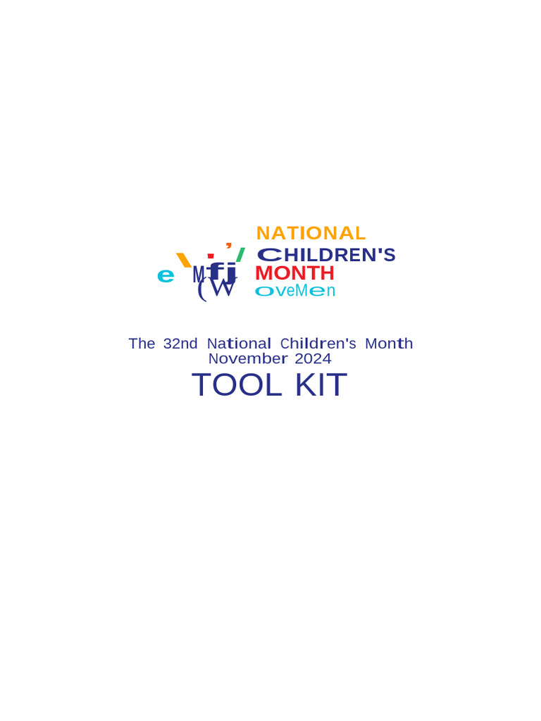 Tool Kit For Children | PDF | Violence | Child Abuse