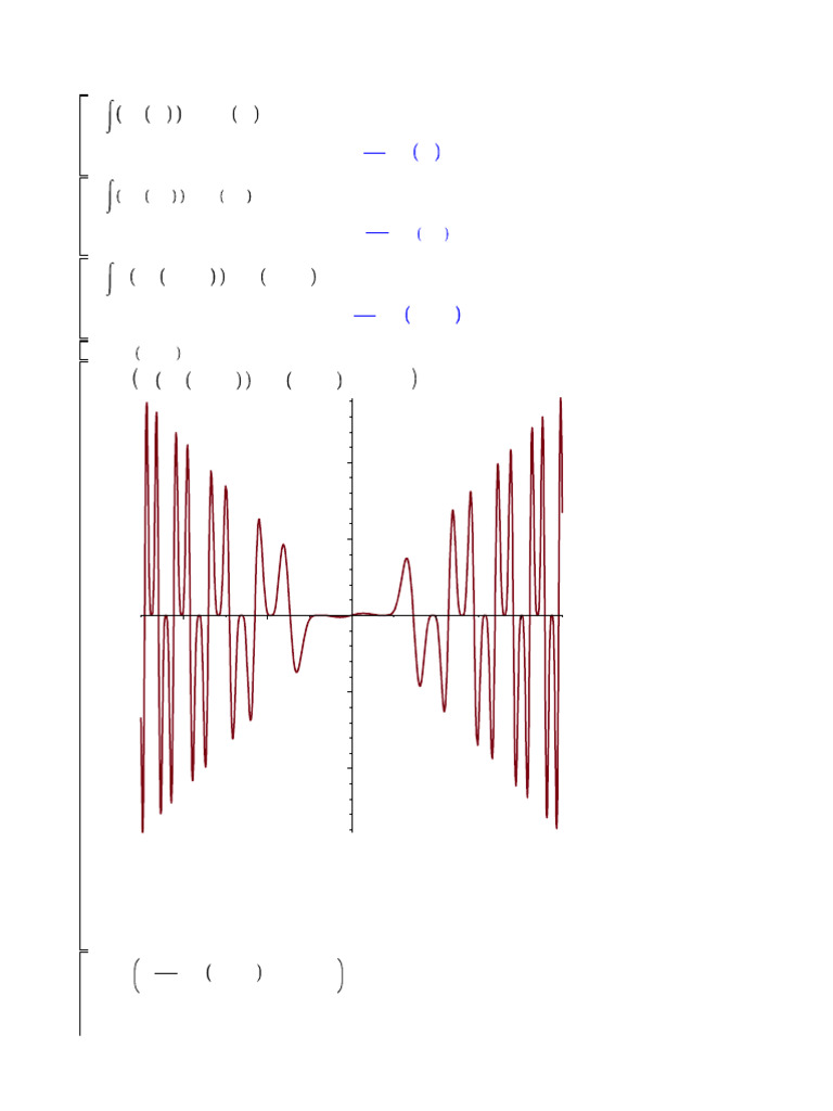 Contoh Integral Dan Plot Dengan Maple | PDF