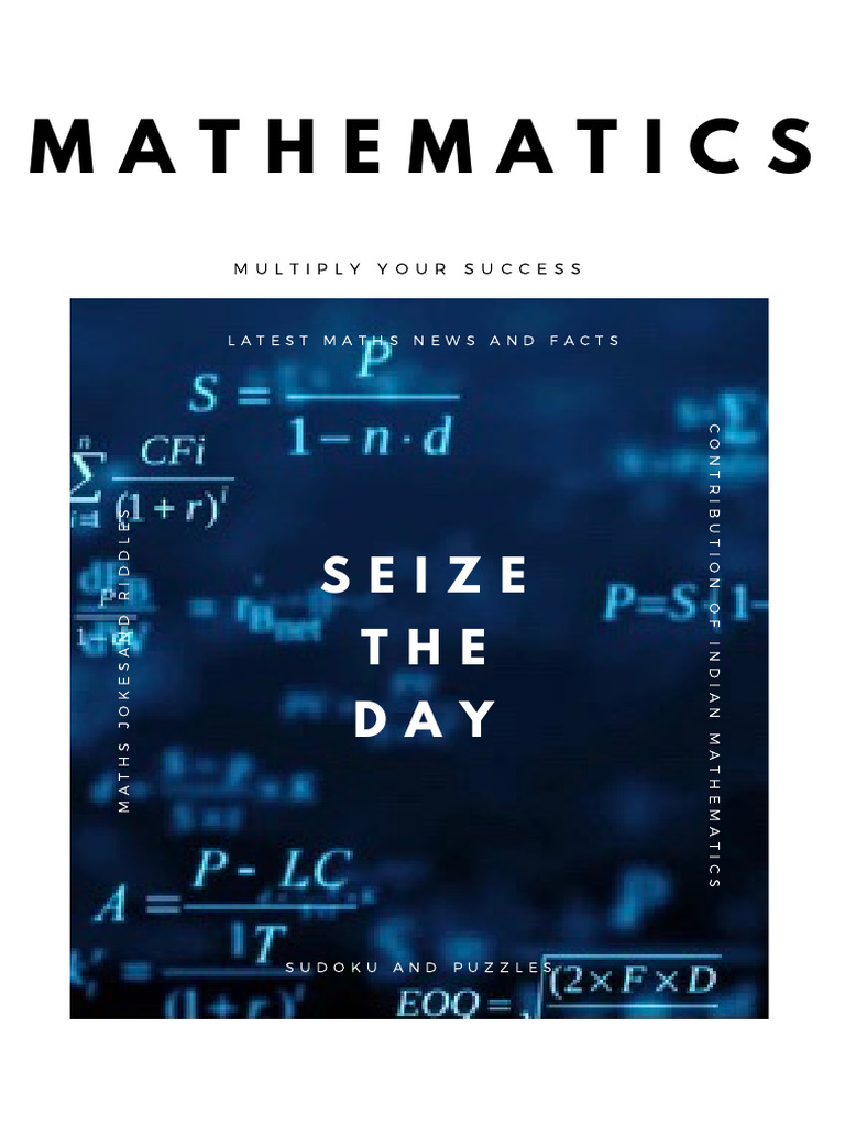 Math Magazine - Group 7 - 9T | PDF | Pi | Prime Number