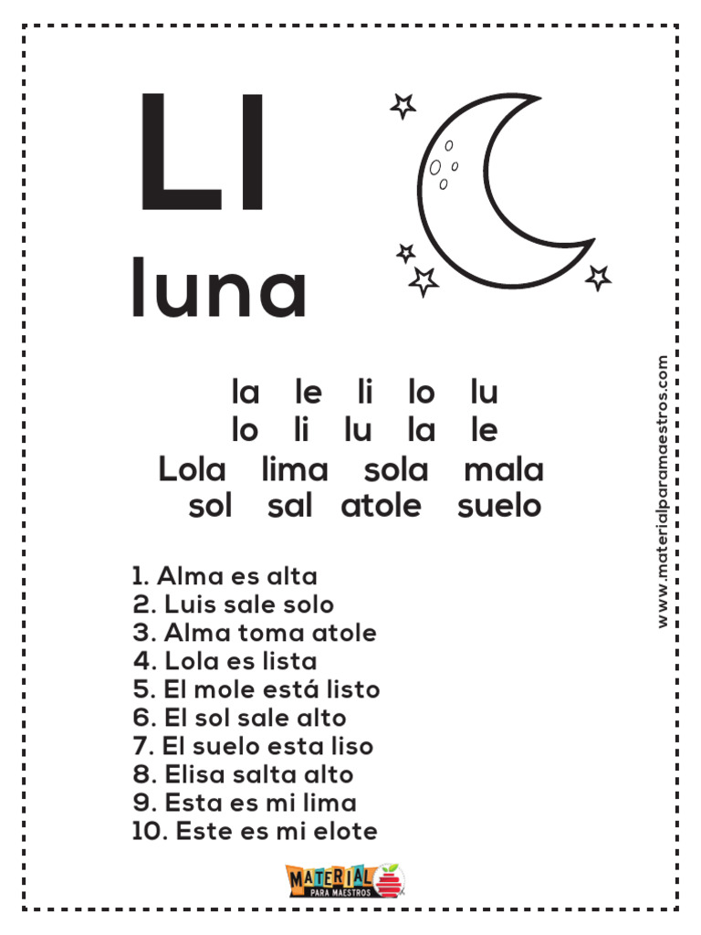 Cuadernillo para Enseñar A Leer | PDF