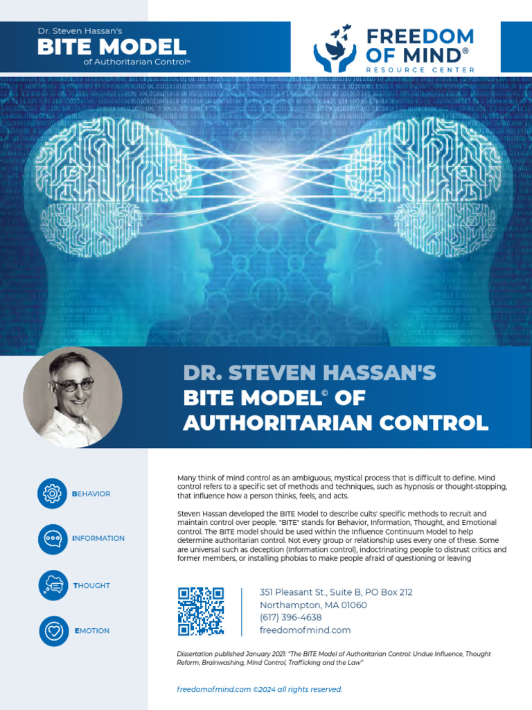 The BITE Model | PDF | Guilt (Emotion) | Psychology