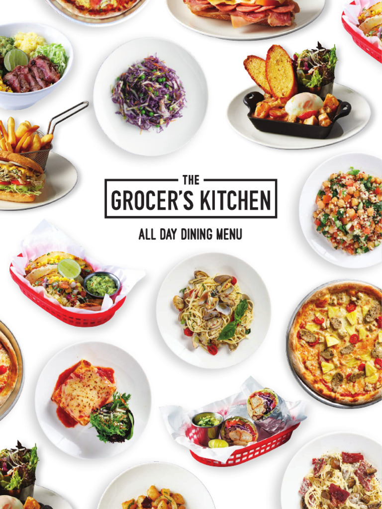 Grocers Kitchen Menu | PDF