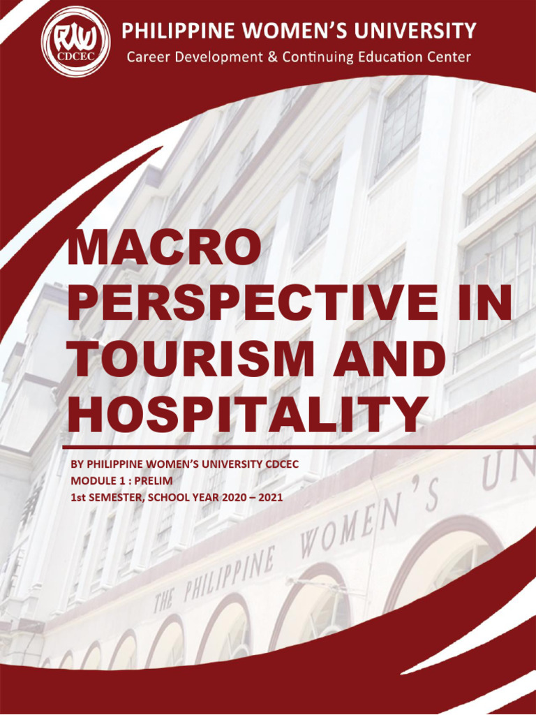 Macro Perspective on Tourism & Hospitality | PDF | Tourism | Philippines