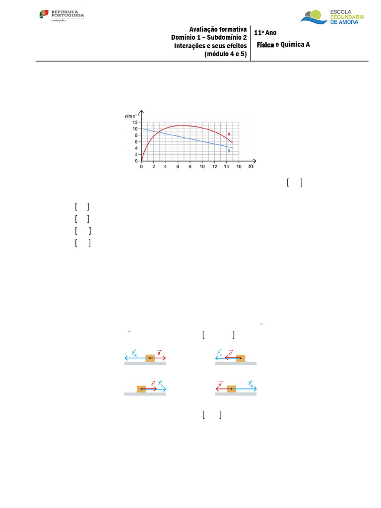 Fa11 Aval Mecanica Ficha 3-2 | PDF | Massa | Velocidade