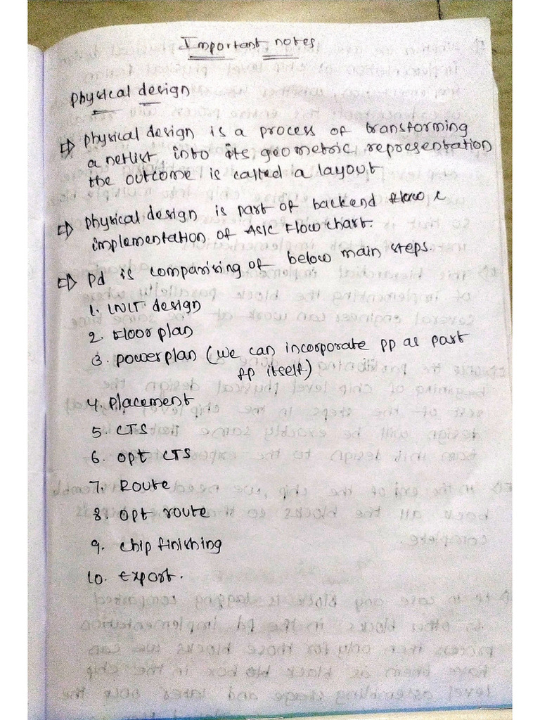 PD Important Notes | PDF