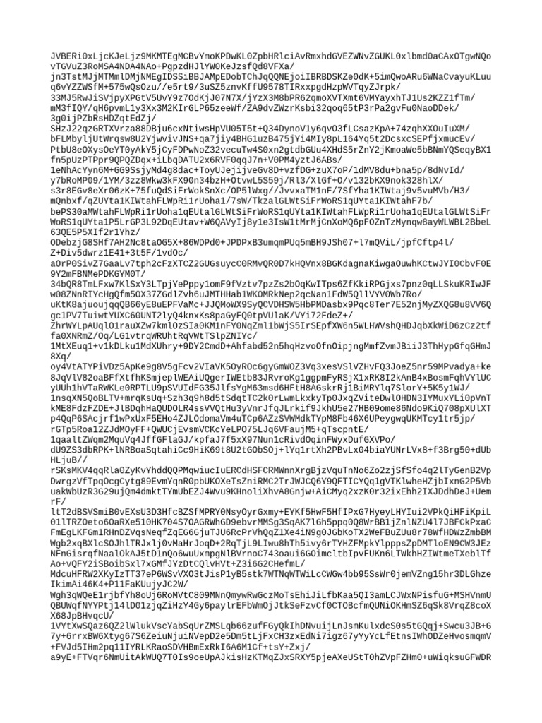 PDF Document with Encoded Content | PDF