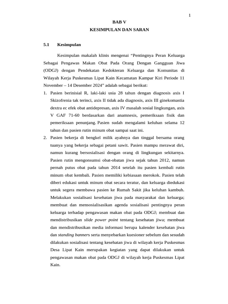 BAB 5 Dan Lampiran Wawancara | PDF