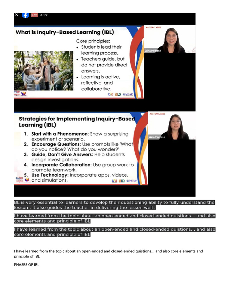 Day 1 Inset 2024 | PDF