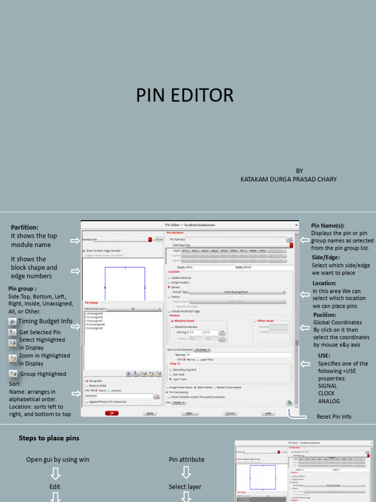 Pin Editor Guide for Engineers | PDF | Computing