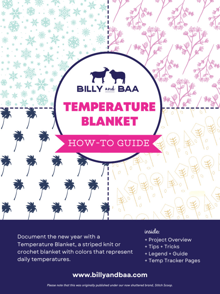 Temperature Blanket How-To Guide | PDF | Knitting | Needlework