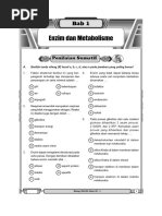 50 Contoh Soal Enzim, Metabolisme, & Pembahasannya Kelas 12 | PDF