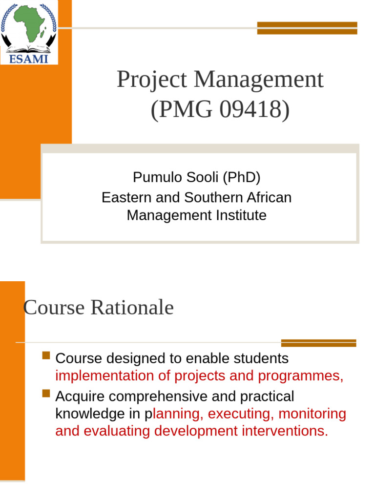 Public Sector Project Management Course | PDF | Request For Proposal ...