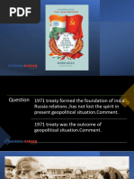 Indo Soviet Treaty - 2021 | PDF | Treaty | Peace
