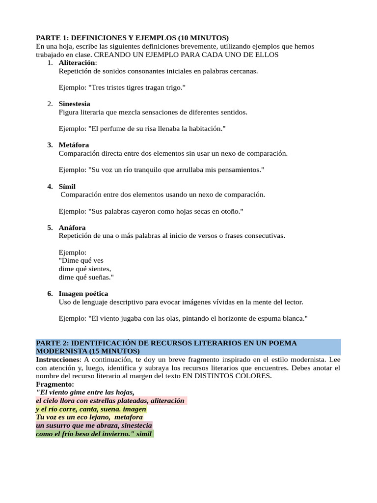 Lengua y Literatura 1 | PDF