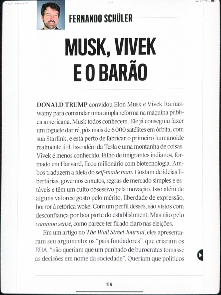 MUSK e VIVEK | PDF