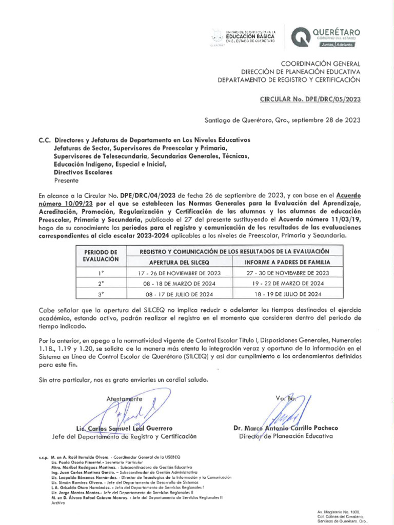 Circular 05 2023 | PDF