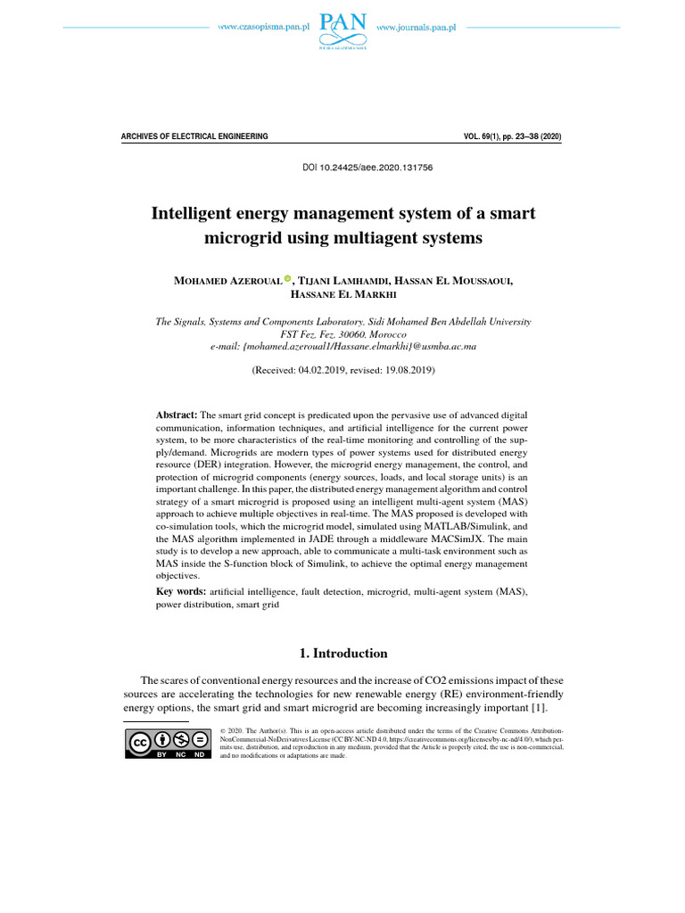 02 Aee 1 2020 | PDF | Electrical Grid | Smart Grid