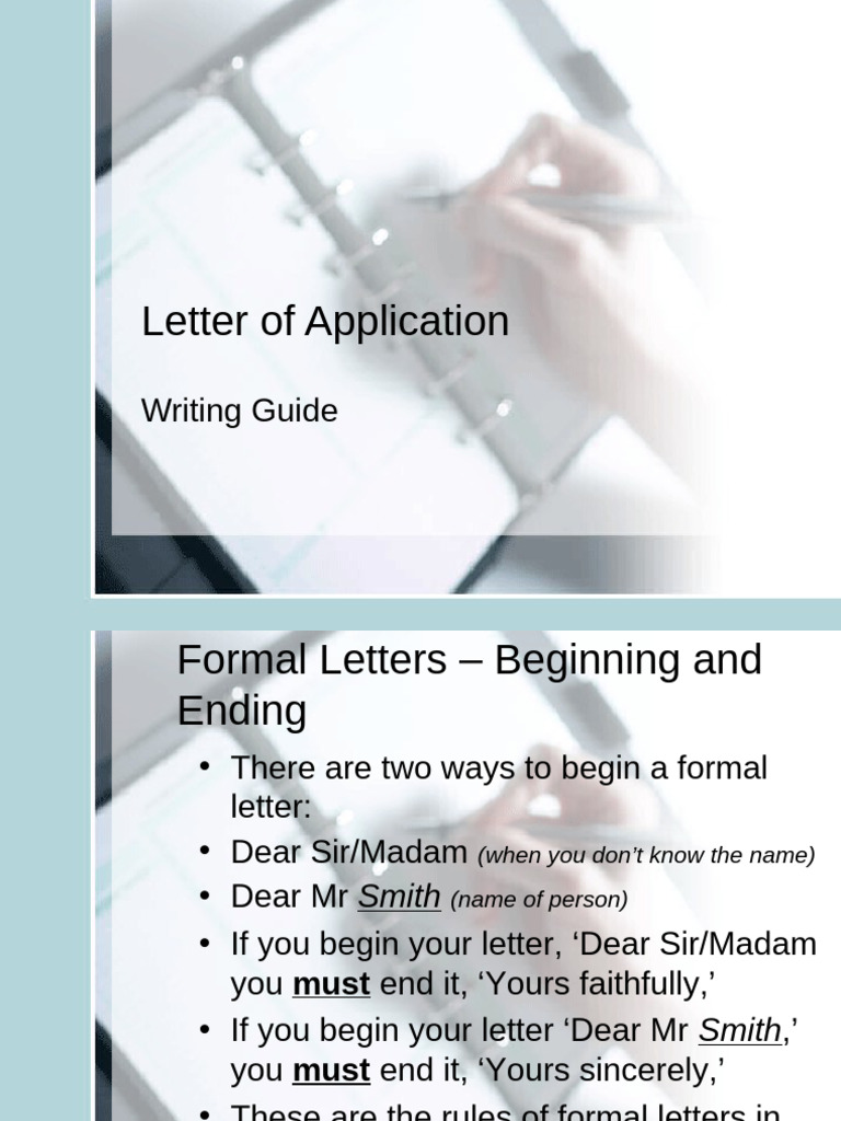 Job Application Letter | PDF | English Language | Grammatical Tense