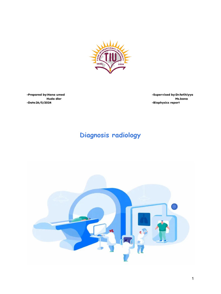 Biophy | PDF | Radiology | Medical Imaging