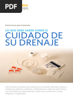 Cuidado de Su Drenaje Penrose | PDF | Cirugía