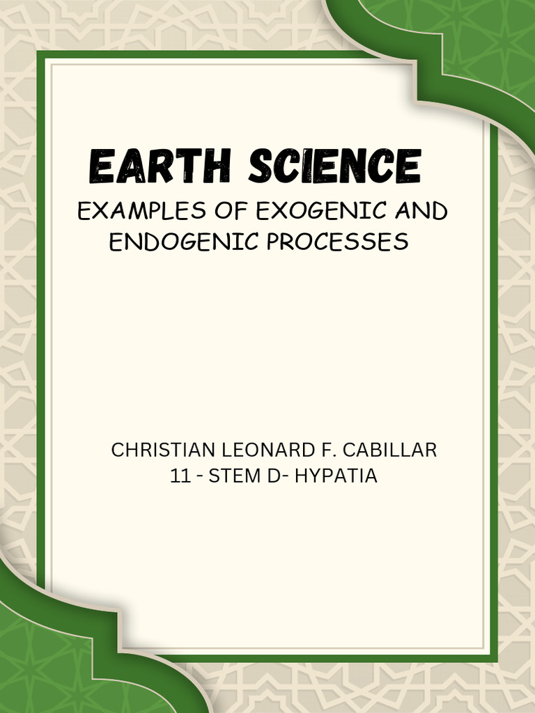 Earth Science - 20241020 - 130652 - 0000 | PDF