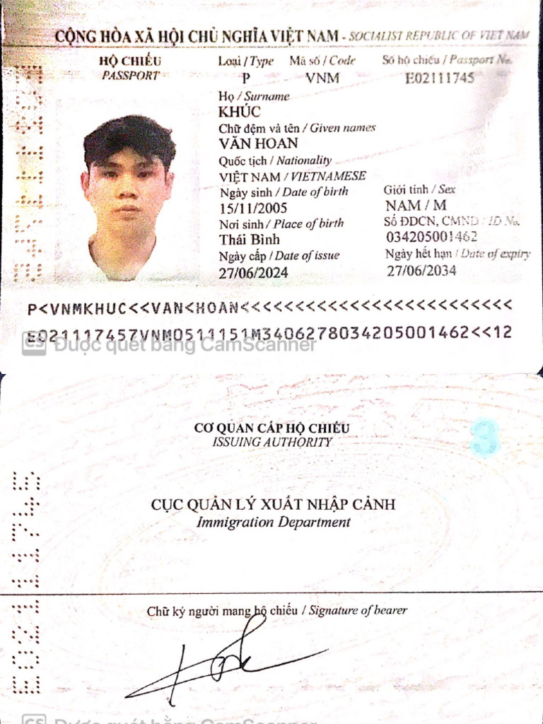 Khuc Van Hoan - 15.11.2005 | PDF