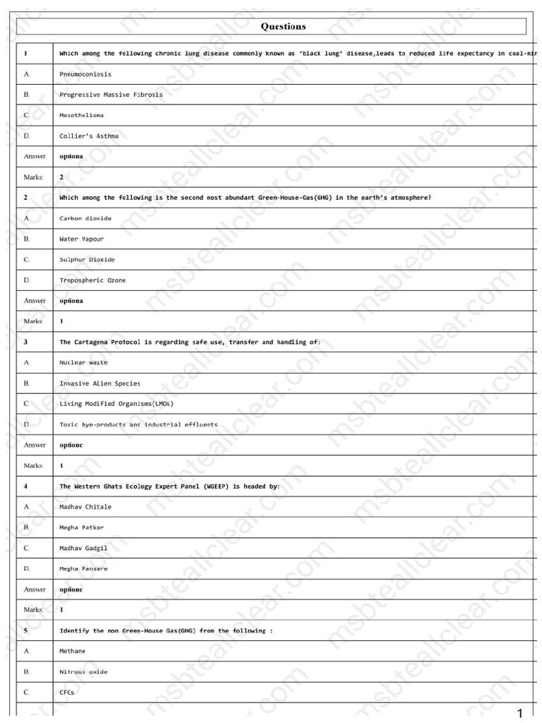 Est MCQS Set 5 | PDF