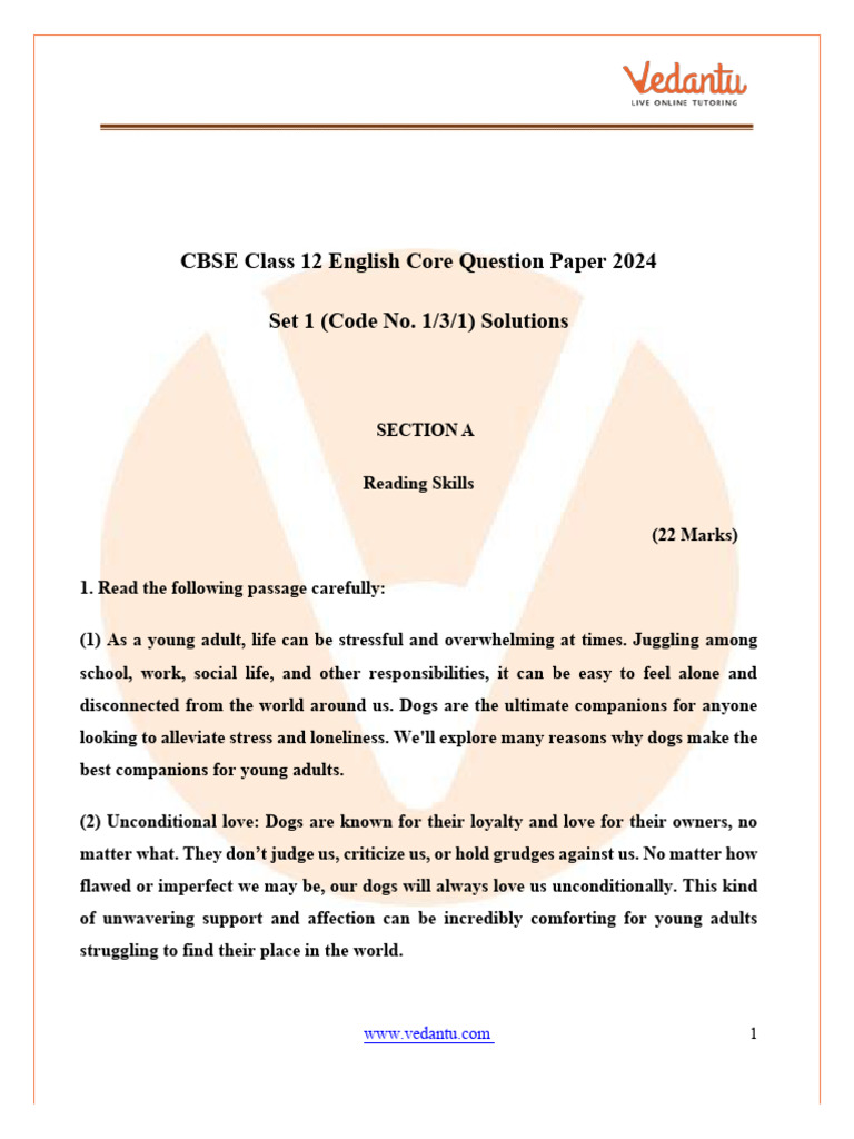 Content Files Downloadableprevious Year Question Papercbse Class 12 ...